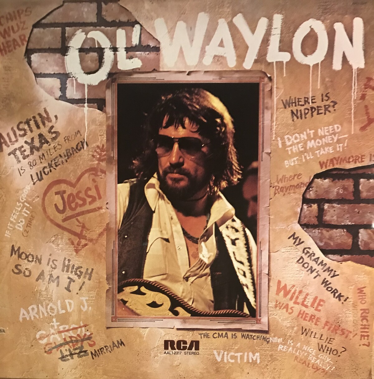 Ol' Waylon by Waylon Jennings (Album; RCA Victor; AAL1-2317): Reviews ...