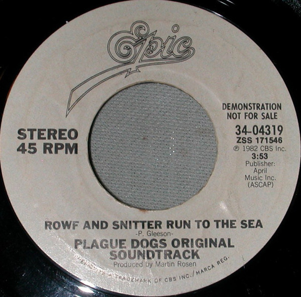 Rowf and Snitter Run to the Sea / I Don't Feel No Pain No More (Time ...