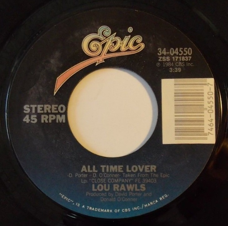 All Time Lover / When We Were Young by Lou Rawls (Single): Reviews ...