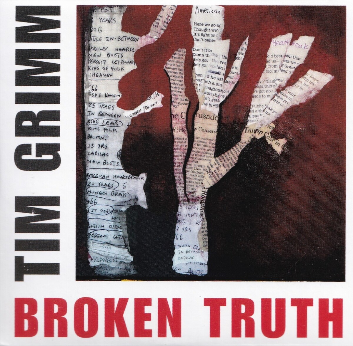 Broken Truth by Tim Grimm (Single, Contemporary Folk): Reviews, Ratings ...