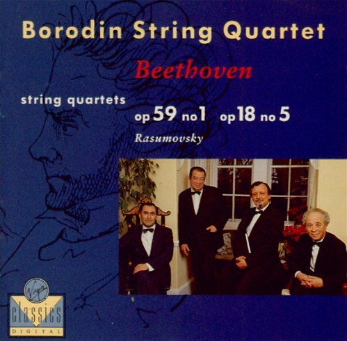 String Quartets: Op 59 No 1 Rasumovsky; Op 18 No 5 by Borodin String Quartet (Album): Reviews ...