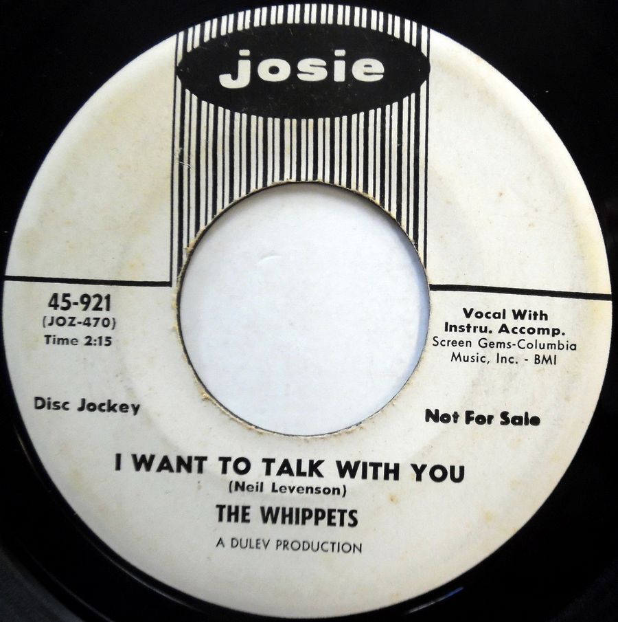 I Want to Talk With You / Go Go Go With Ringo by The Whippets (Single ...