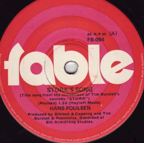 Stork's Song / Bikie Theme (Soundtrack) by Hans Poulsen (Single ...