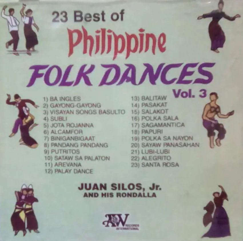 23 Best of Philippine Folk Dances Vol. 3 by Juan Silos, Jr. and His Rondalla (Compilation ...
