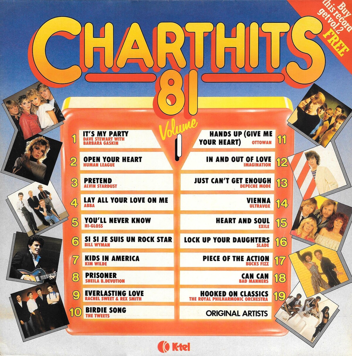 Chart Hits '81: Volume 1 by Various Artists (Compilation): Reviews ...
