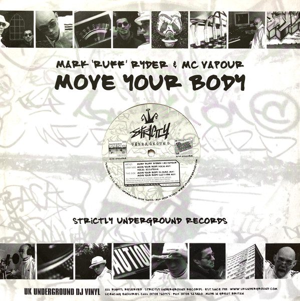Move Your Body by Mark Ryder & MC Vapour (Single, UK Garage): Reviews ...