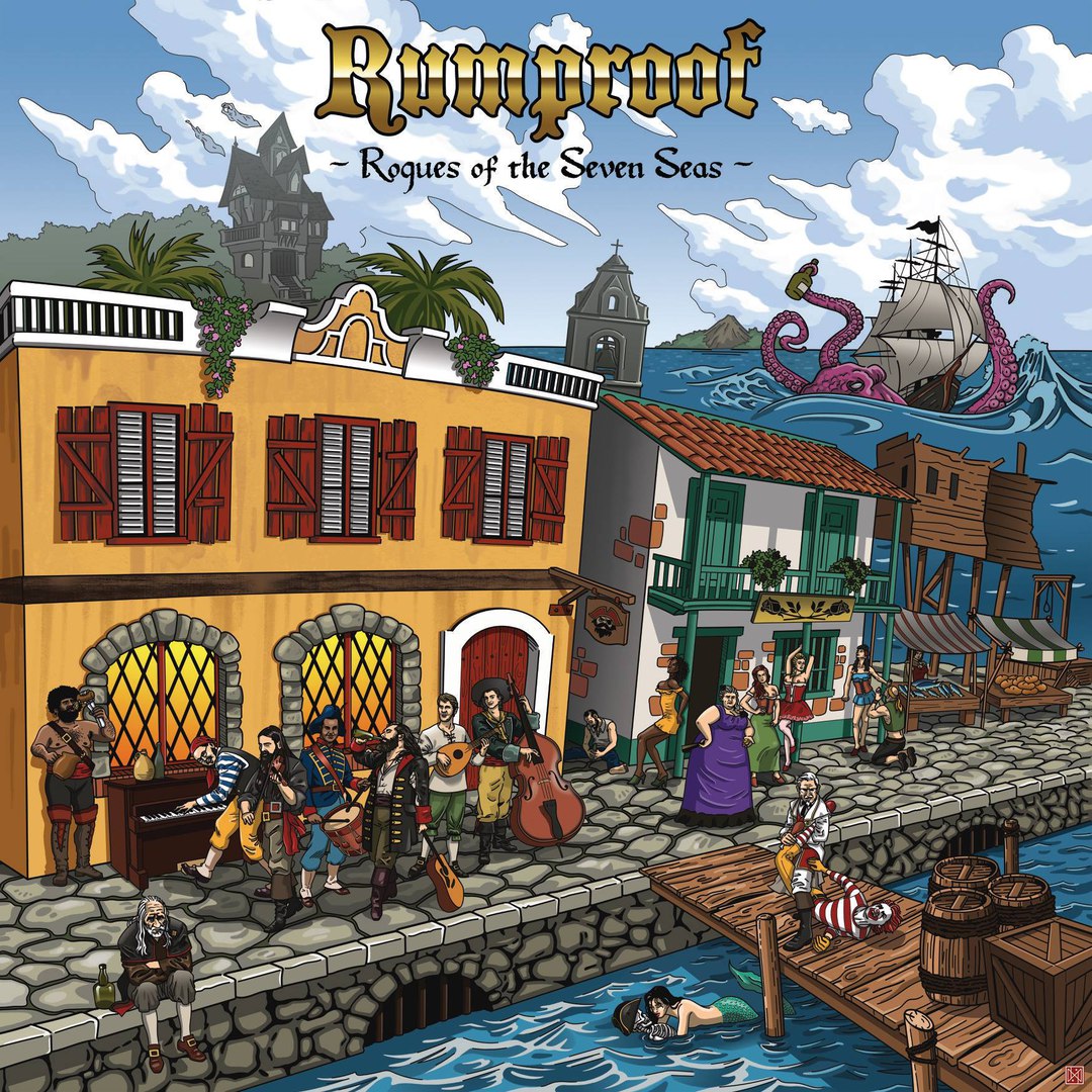 Rogues of the Seven Seas by Rumproof (Album, Folk Metal): Reviews ...