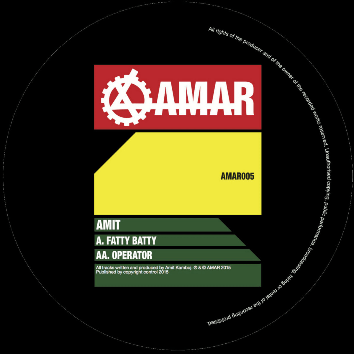 Fatty Batty / Operator by Amit (Single, Dubstep): Reviews, Ratings ...