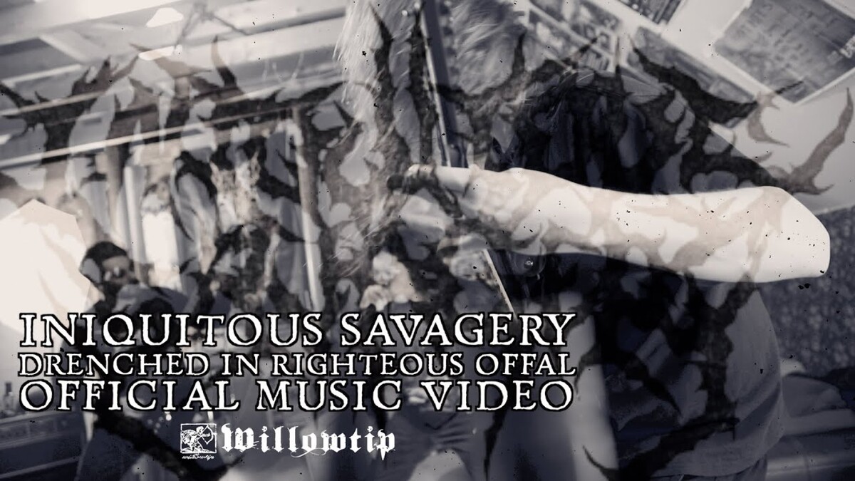Drenched in Righteous Offal by Iniquitous Savagery (Music video ...