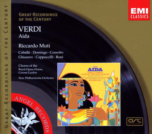 Aida by New Philharmonia Orchestra / Chorus of the Royal Opera House ...