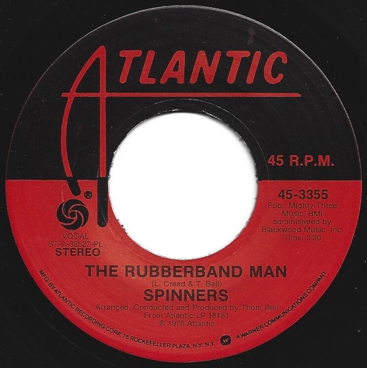The Rubberband Man / Now That We're Together by Spinners (Single, Funk ...