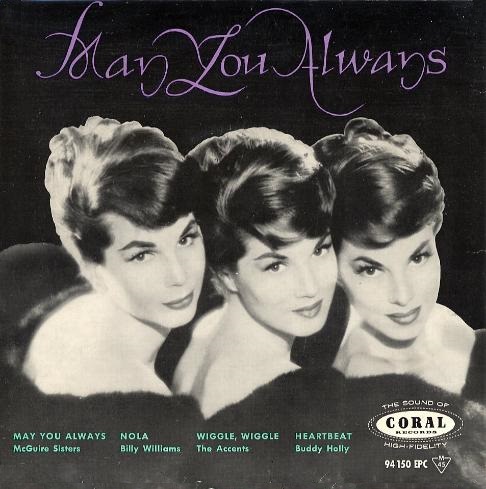 May You Always by The McGuire Sisters / Billy Williams / The Accents ...