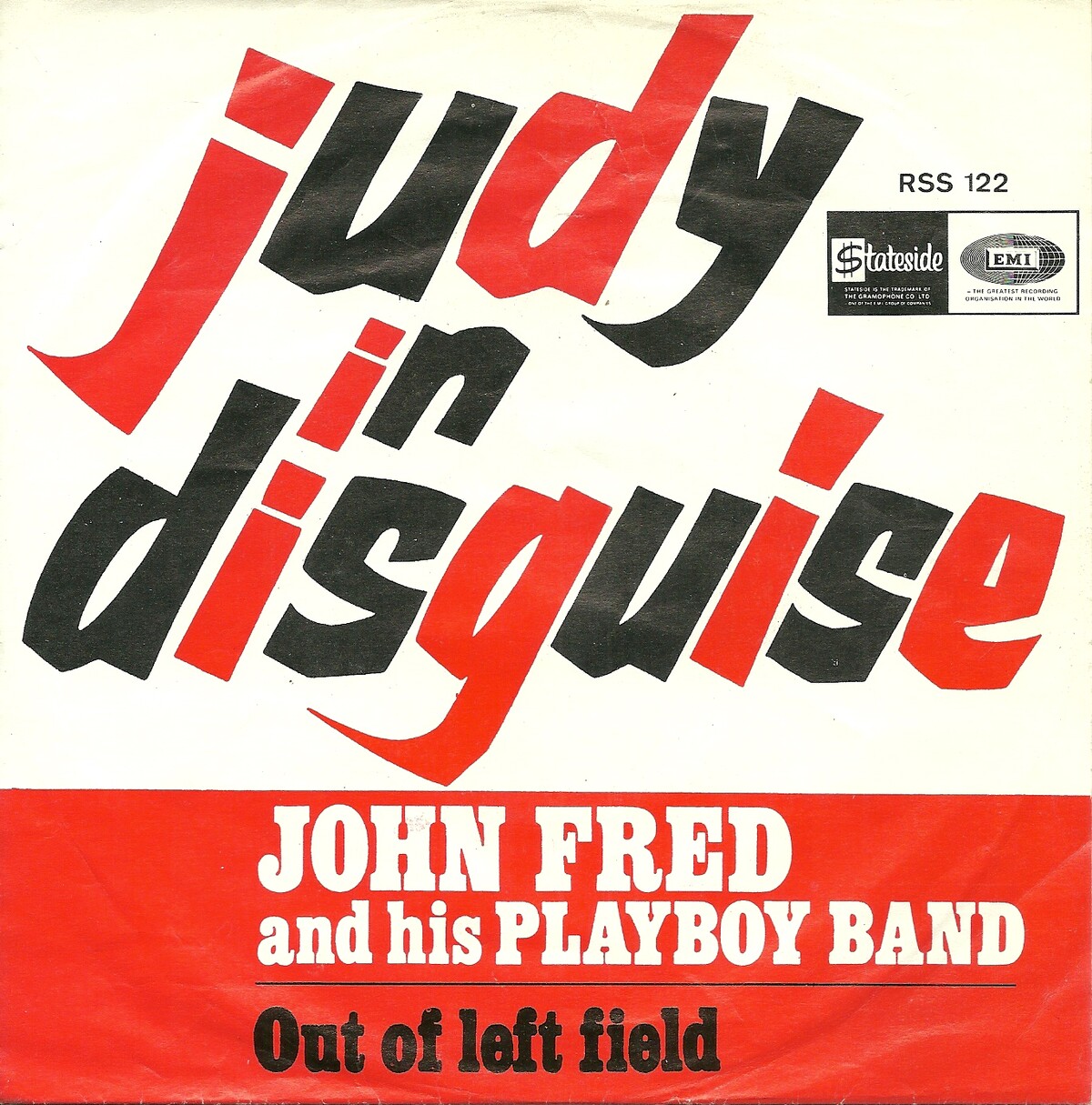 Judy in Disguise / Out of Left Field by John Fred & His Playboy Band ...