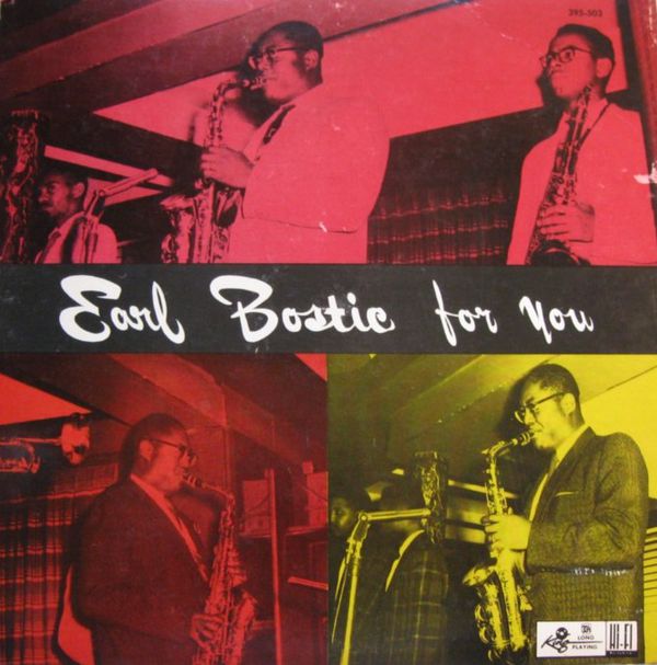 Earl Bostic for You by Earl Bostic (Compilation; King; 395-503 ...