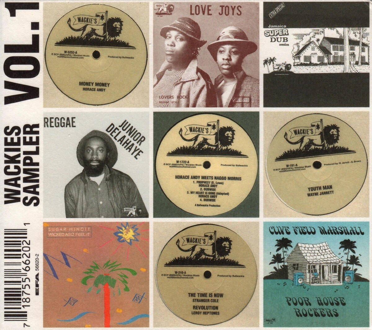 Wackies Sampler Vol. 1 by Various Artists (Compilation, Roots Reggae ...