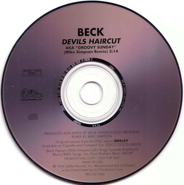 Devils Haircut aka Groovy Sunday by Beck (Single, Neo-Psychedelia): Reviews, Ratings, Credits ...