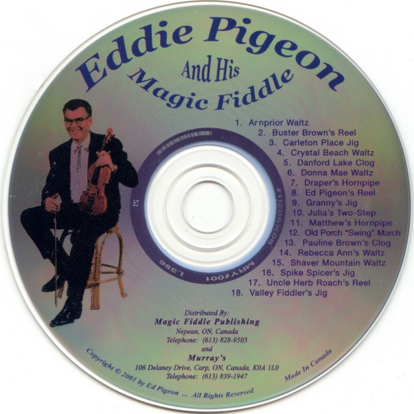 Eddie Pigeon and His Magic Fiddle by Eddie Pigeon (Album): Reviews ...
