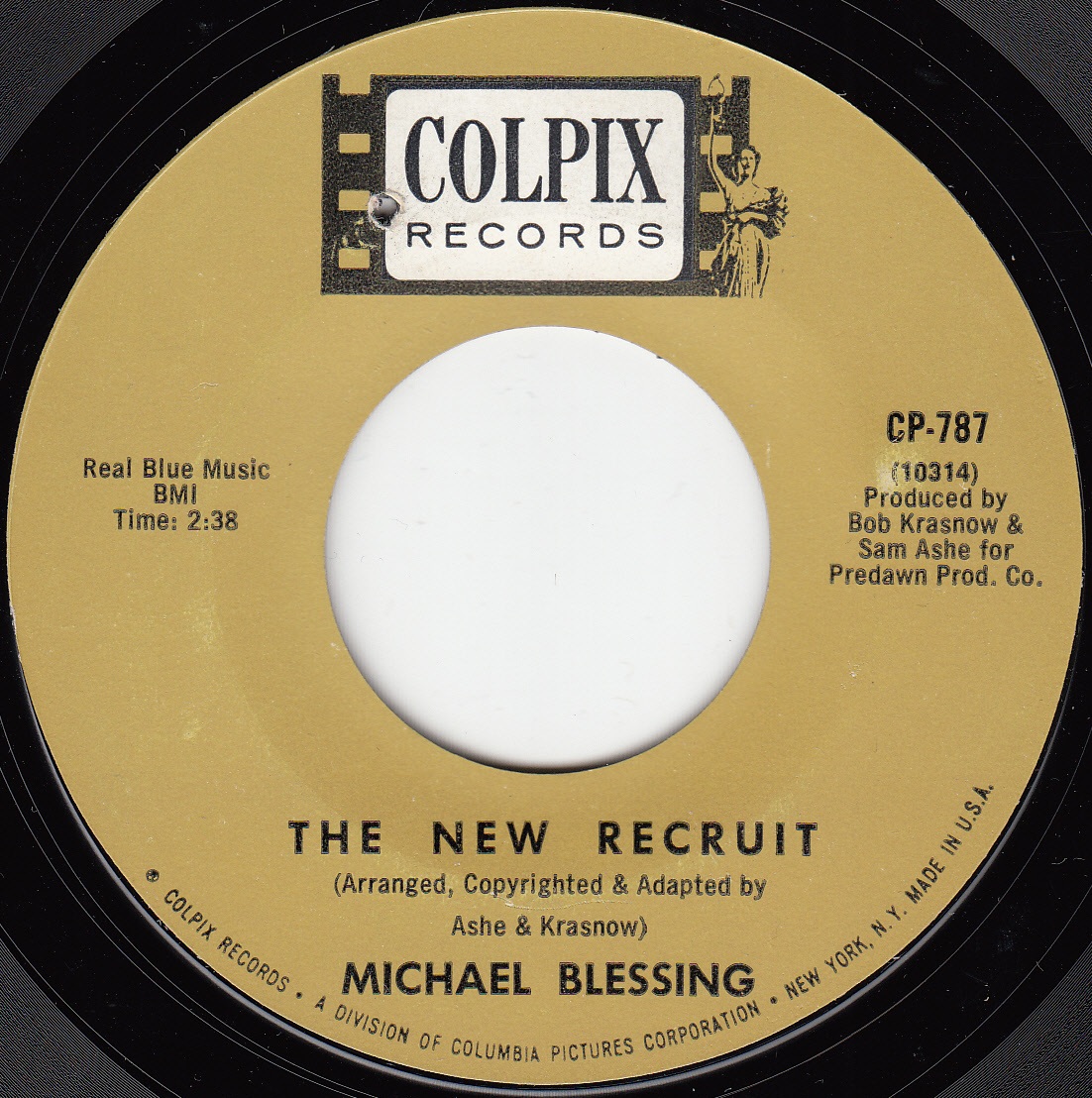 The New Recruit / A Journey With Michael Blessing by Michael Blessing ...