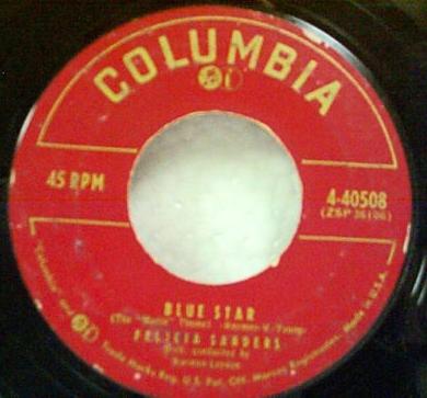 My Love's a Gentleman / Blue Star by Felicia Sanders (Single; Columbia ...