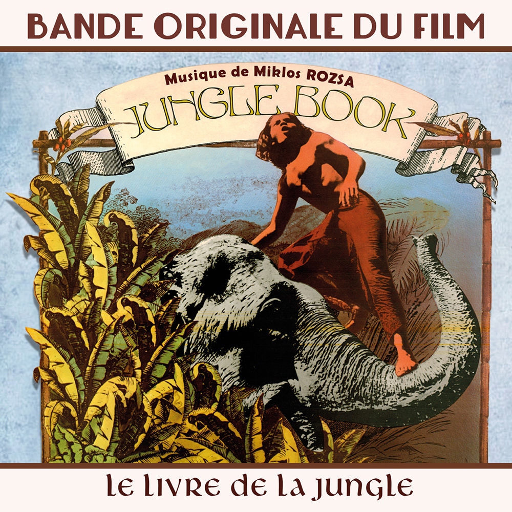 Jungle Book : Le livre de la jungle by Miklós Rózsa (Album; RDM; CD 801 ...