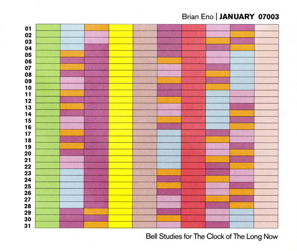 Lists with January 07003: Bell Studies for the Clock of the Long Now by ...