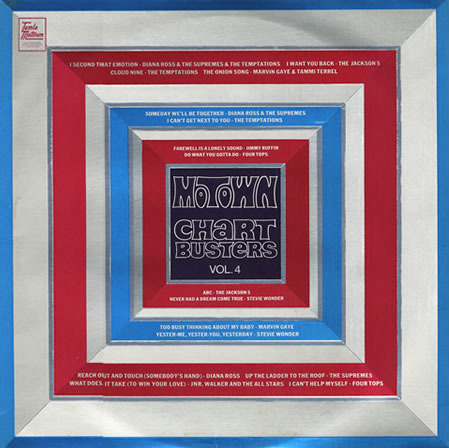 Motown Chartbusters Vol. 4 by Various Artists (Compilation; Tamla ...