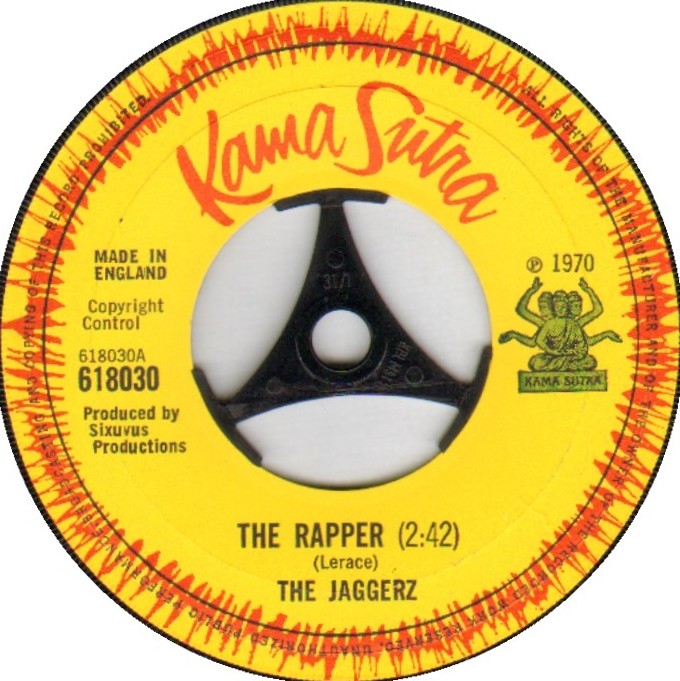 The Rapper / Born Poor by The Jaggerz (Single; Kama Sutra; 618 030 ...
