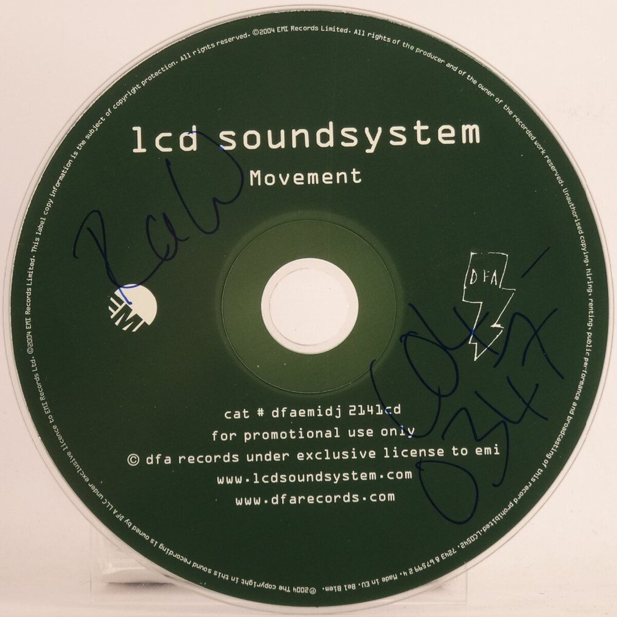 Movement by LCD Soundsystem (Single; DFA; dfaemidj 2141cd): Reviews ...