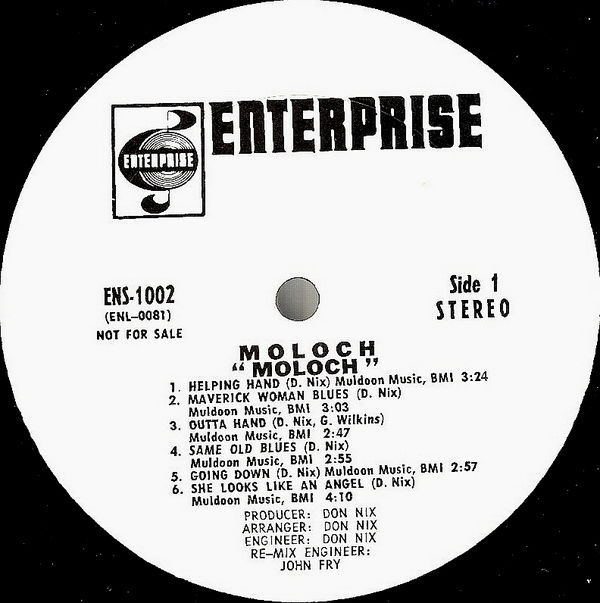 Moloch by Moloch (Album; Enterprise; ENS 1002): Reviews, Ratings ...