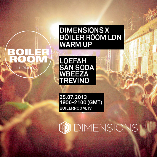 Boiler Room London: Dimensions Warm Up by Loefah (DJ Mix, House ...