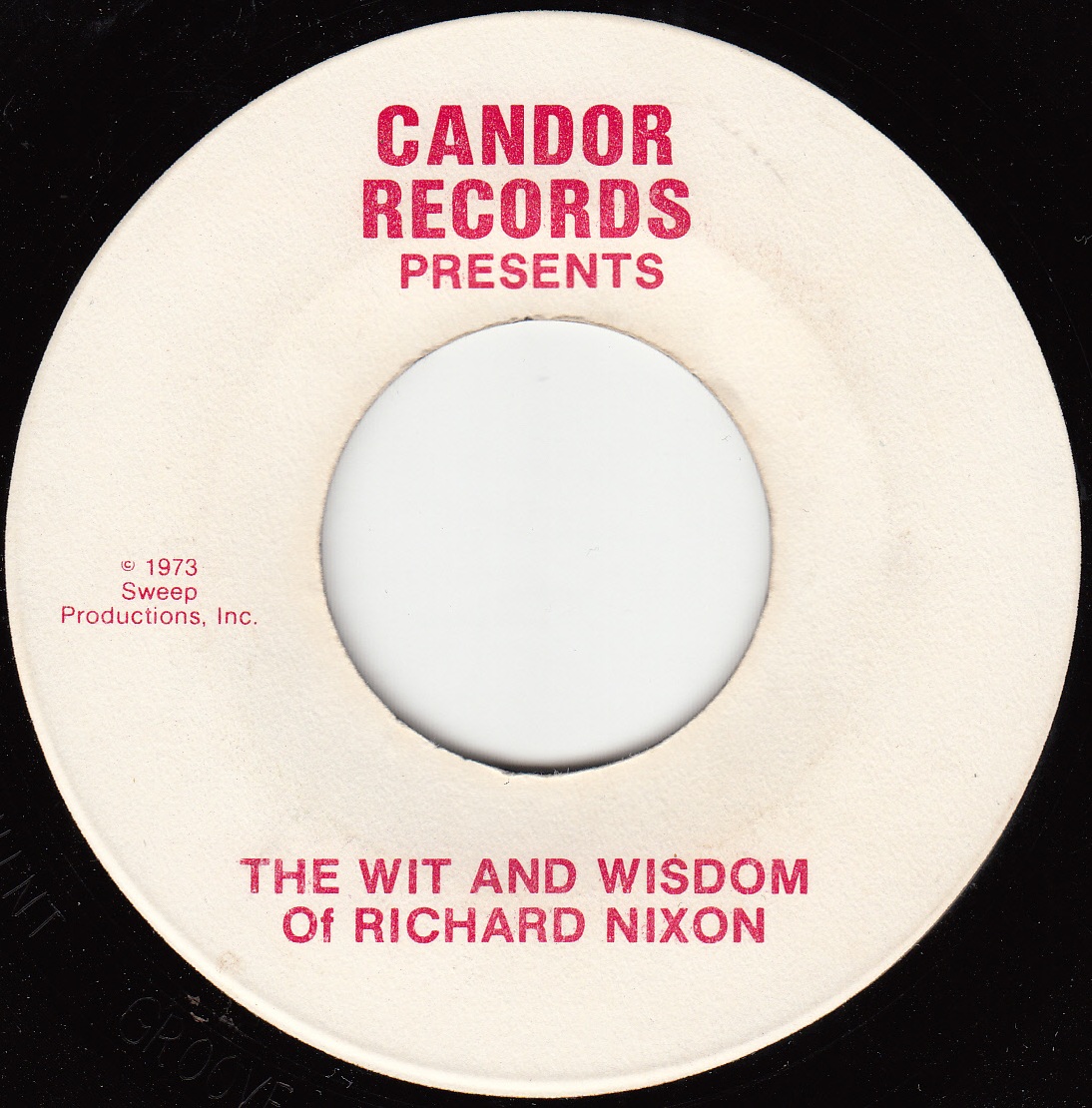The Wit and Wisdom of Richard Nixon by [unknown artist] (Single ...