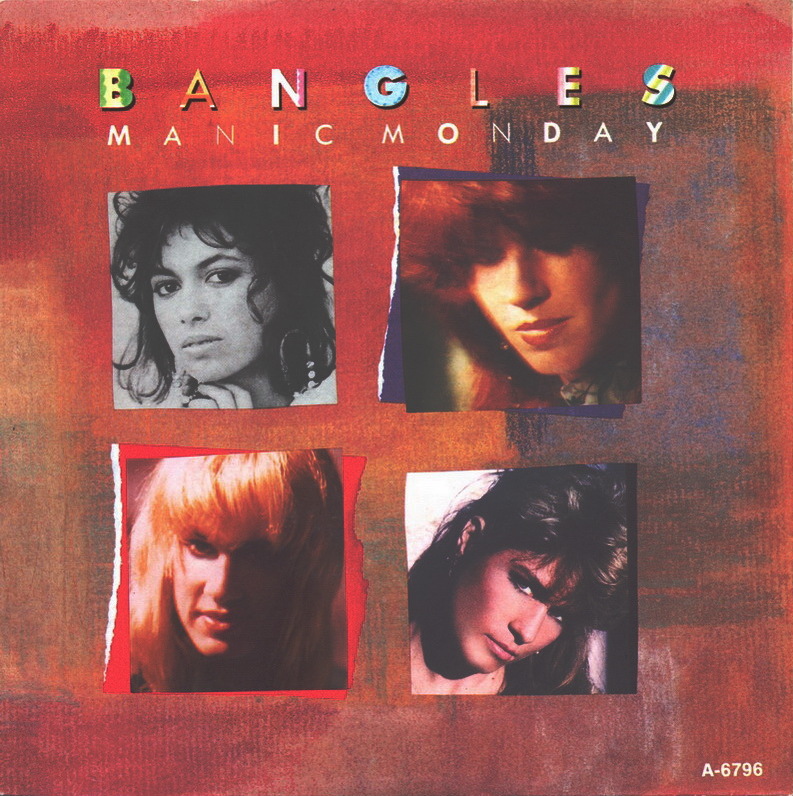 Manic Monday / In a Different Light by Bangles (Single; CBS; CBSA 6796 ...
