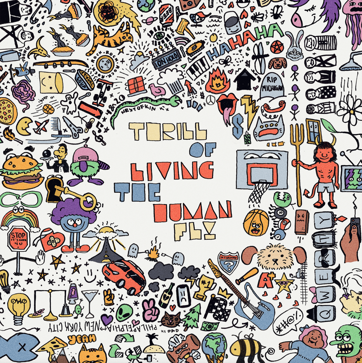 Thrill of Living by The Human Fly (Album): Reviews, Ratings, Credits ...