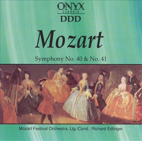 Symphony No. 40 & No. 41 by Mozart Festival Orchestra / Richard ...