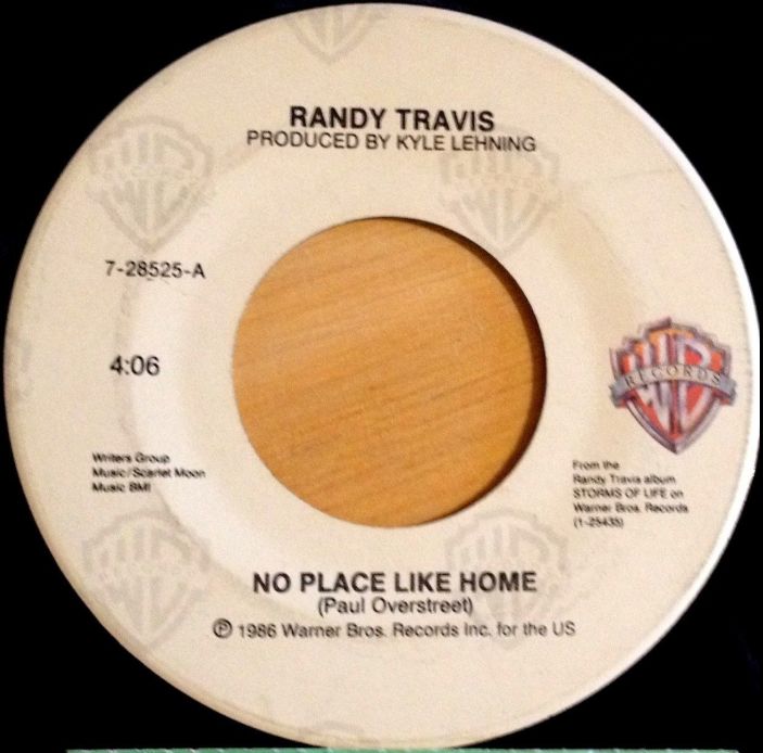No Place Like Home / Send My Body by Randy Travis (Single, Contemporary ...