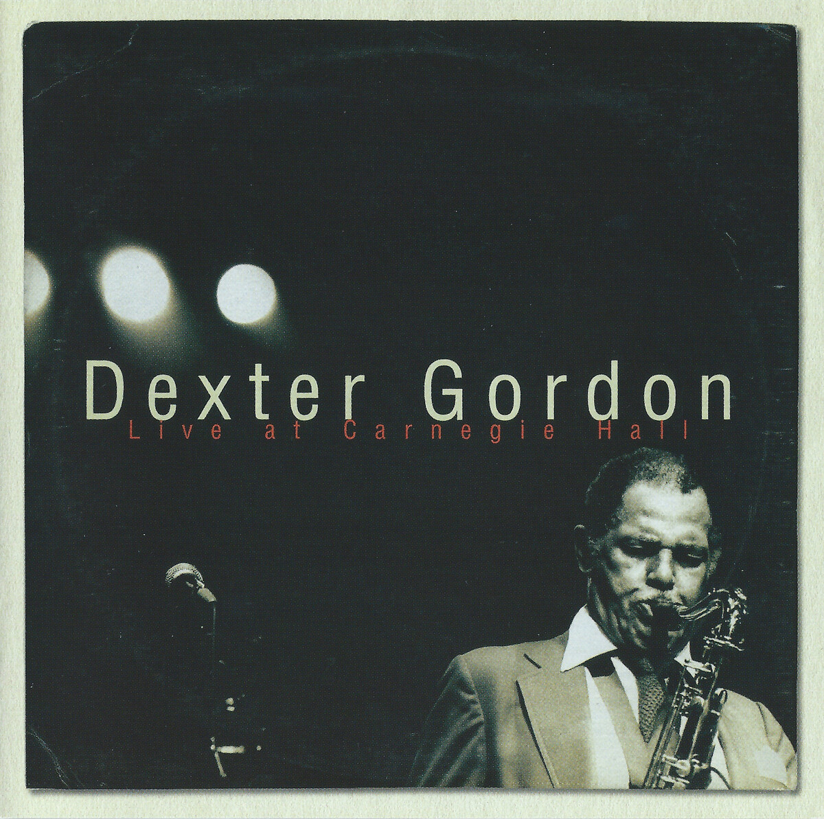 Live at Carnegie Hall by Dexter Gordon (Album; Sony; 88697569662 ...