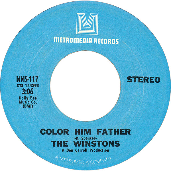 Color Him Father / Amen, Brother by The Winstons (Single, Soul ...