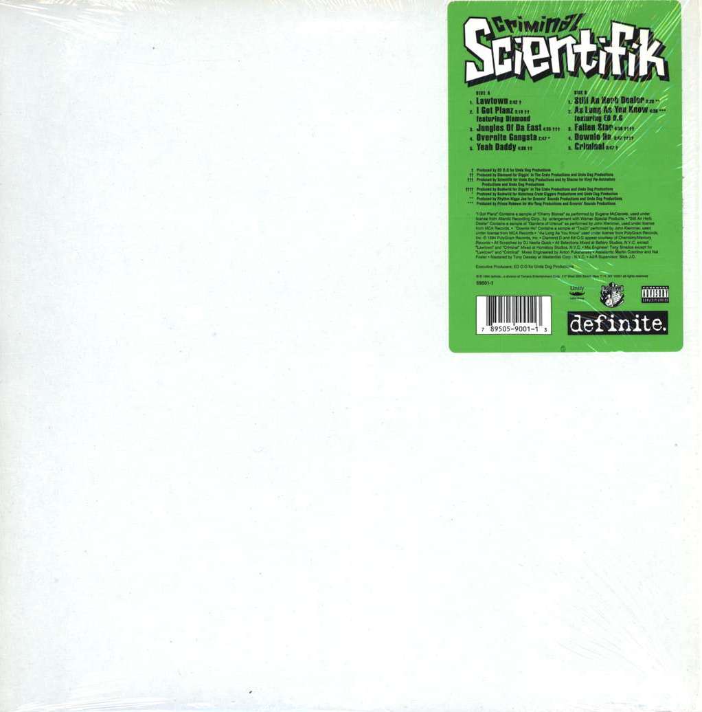 Criminal by Scientifik (Album, East Coast Hip Hop): Reviews, Ratings ...