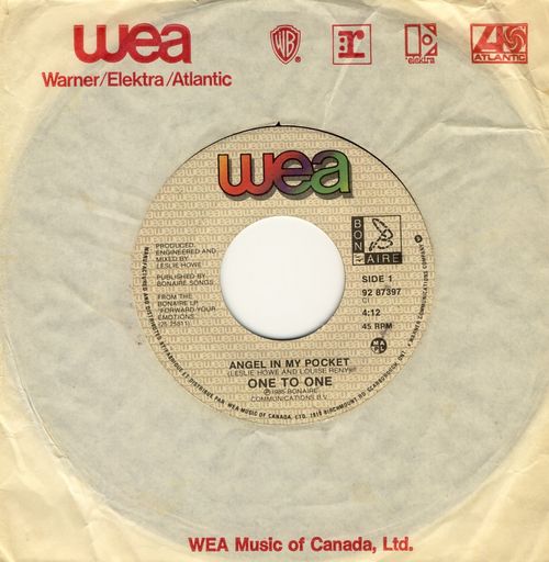 Angel in My Pocket / Where's the Answer by One to One (Single, Synthpop): Reviews, Ratings ...