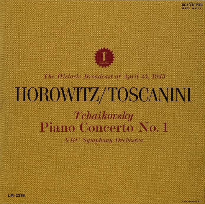 Piano Concerto No. 1 by NBC Symphony Orchestra / Toscanini / Horowitz ...