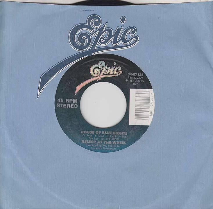 House of Blue Lights / Big Foot Stomp by Asleep at the Wheel (Single ...
