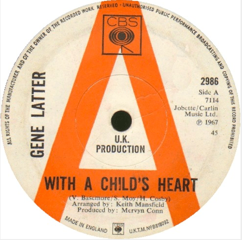 With a Child's Heart / Ways by Gene Latter (Single): Reviews, Ratings ...