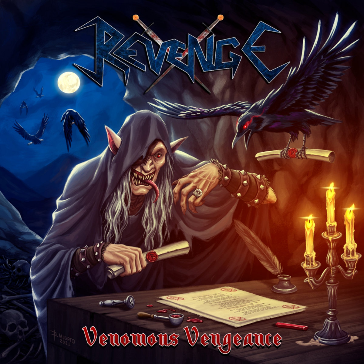 Venomous Vengeance by Revenge (Album, Speed Metal): Reviews, Ratings ...