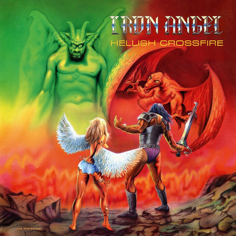 Hellish Crossfire by Iron Angel (Album; HR; HRR 525): Reviews, Ratings, Credits, Song list ...