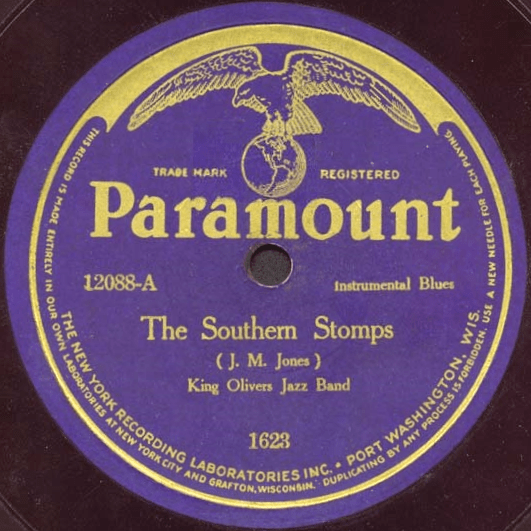 The Southern Stomps / Dearborn Street Blues by King Olivers Jazz Band ...