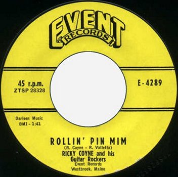 Rollin' Pin Mim / I'll Love You Forever by Ricky Coyne and His Guitar ...