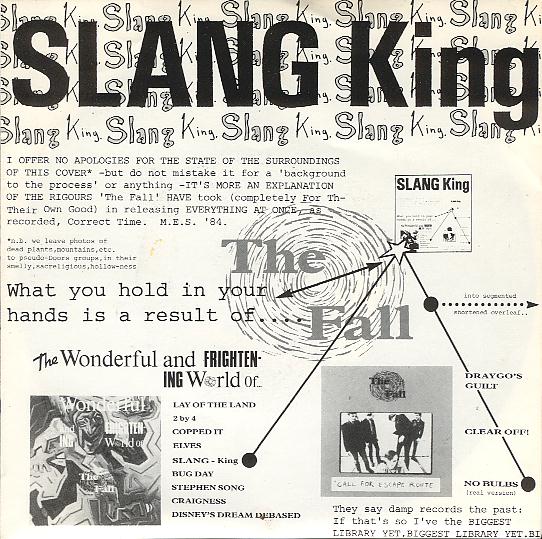 Slang King / No Bulbs by The Fall (Single, Post-Punk): Reviews, Ratings ...