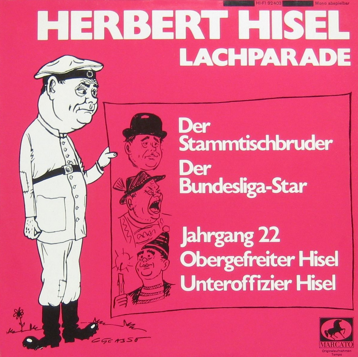 Lachparade by Herbert Hisel (Compilation; Marcato; 92 403): Reviews ...