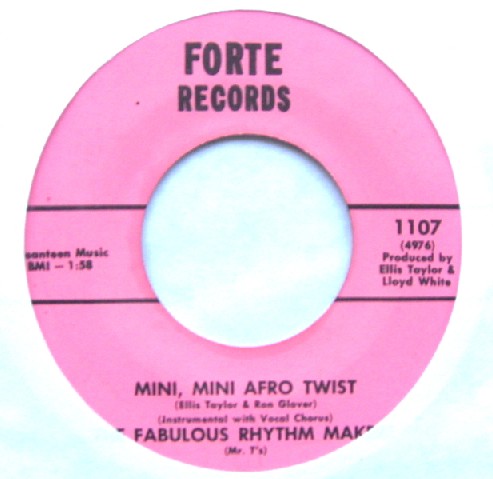 Mini, Mini Afro Twist / Ya Gotta Be Doing It by The Fabulous Rhythm ...