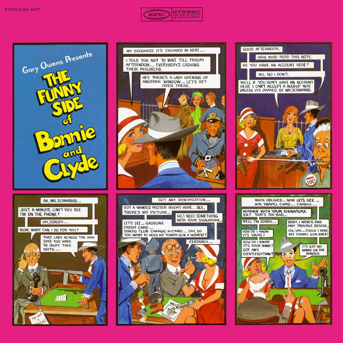 The Funny Side of Bonnie and Clyde by Gary Owens (Album): Reviews ...